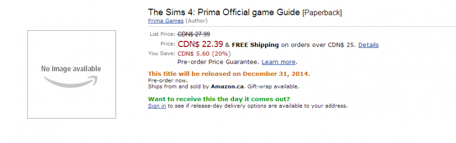The Sims 4 - Official Prima Guide Listing