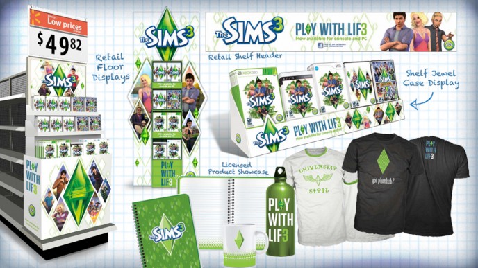 The Sims 3 Name + Logo + Boxart + Plumbob Concept Art and more!