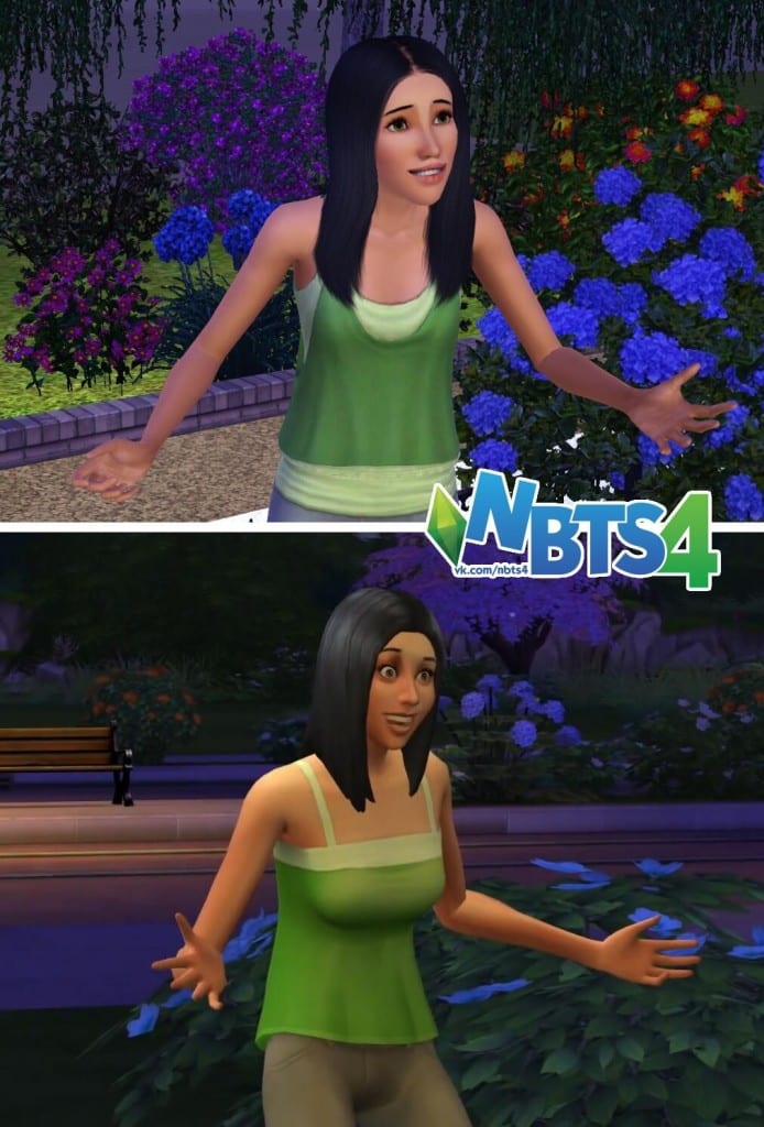 The Sims 4 Comparison Photos by Mushilda