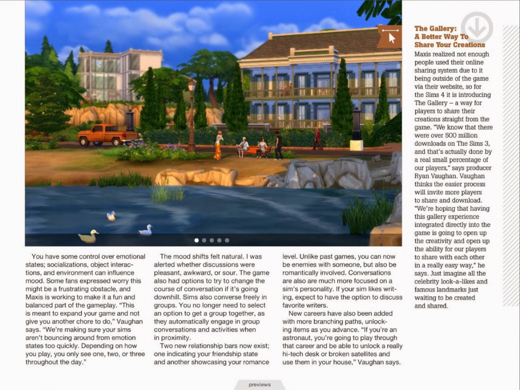 The Sims 4 - Magazine Preview by GameInformer