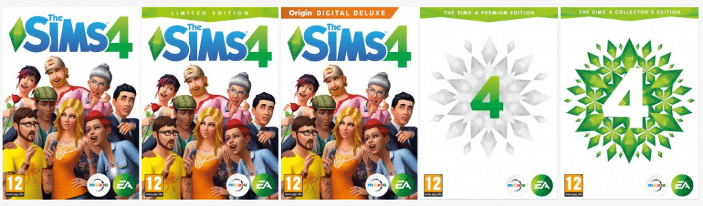 The Sims 4 and all of it's Editions!