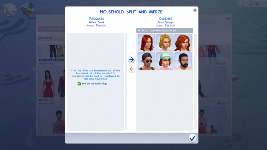 The Sims 4 Tutorial: Splitting And Merging Households