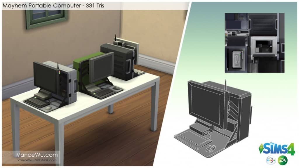 The Sims 4: Object Models by Vance Wu