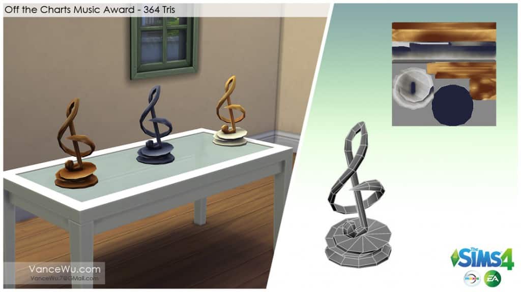 The Sims 4: Object Models by Vance Wu