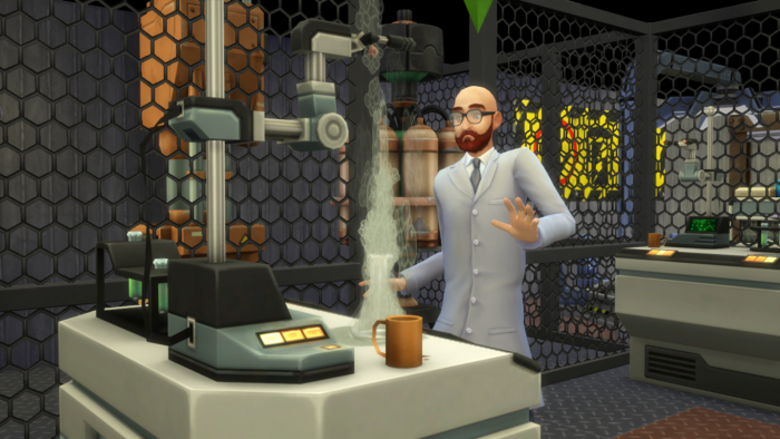 The Sims 4 Get to Work: Reaching a Scientific Breakthrough