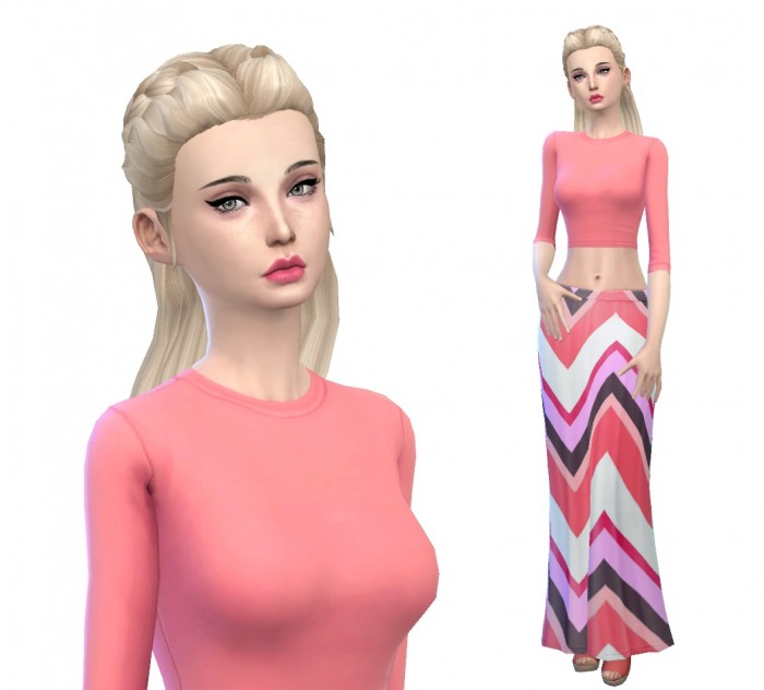 The Sims 4: CAS CC Lookbook #7