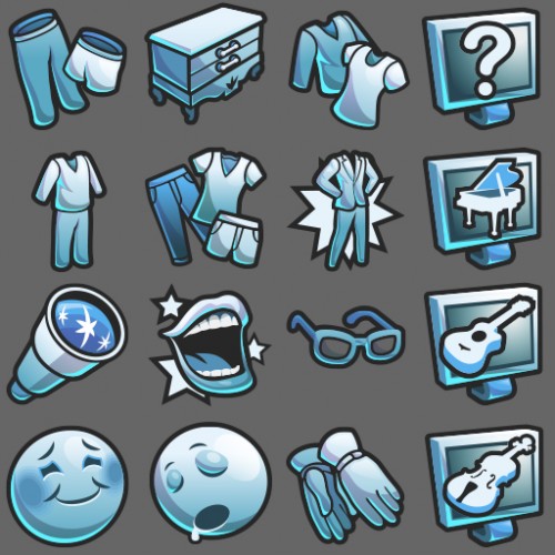 The Sims 4: Icons by Sebastian Hyde