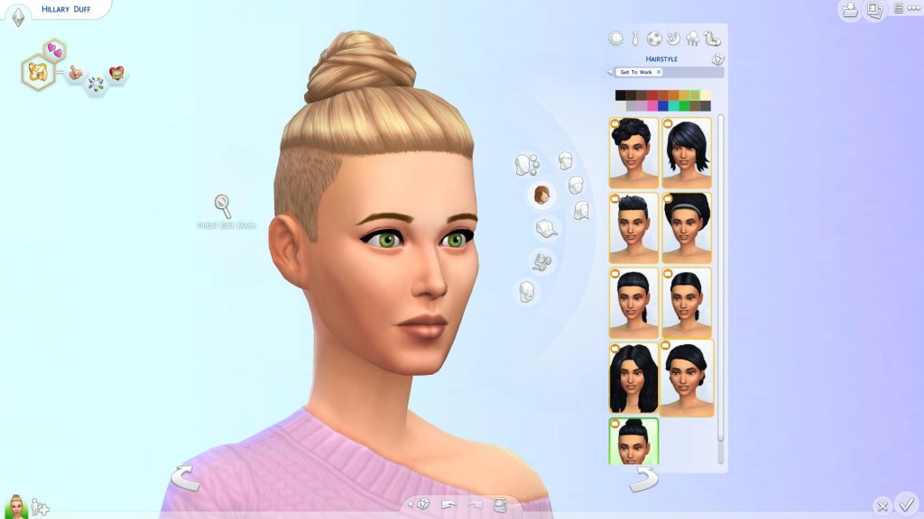The Sims 4 Get To Work: CAS Overview