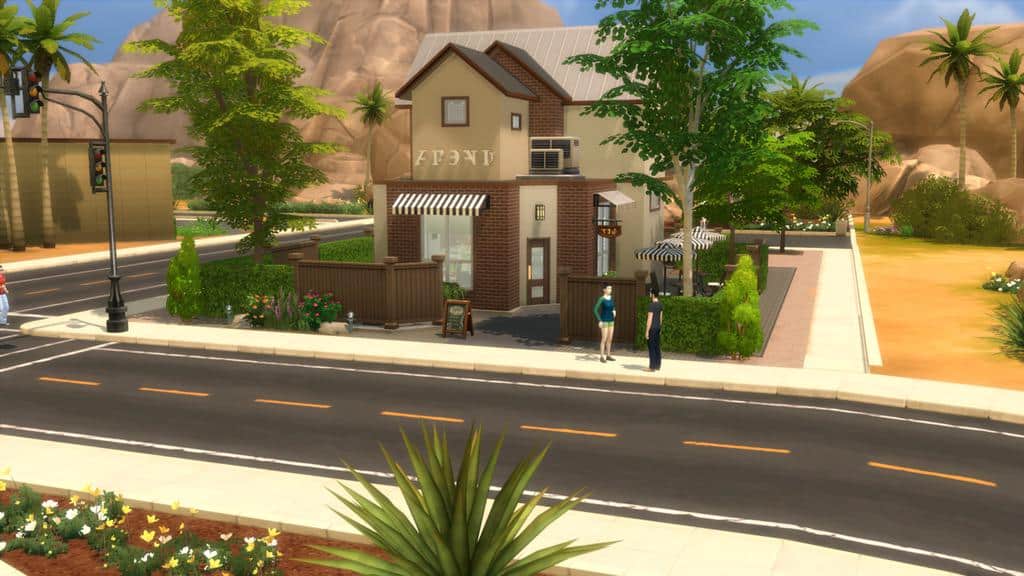 The Sims 4 Get to Work: Retail Lots from The Community