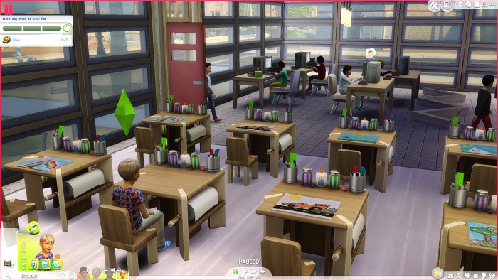 The Sims 4: Go to School Mod Pack Announcement