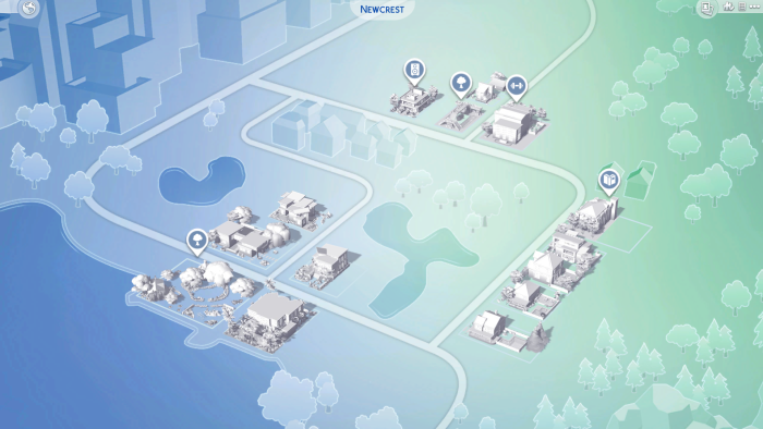 The Sims 4: How I ''built'' Newcrest
