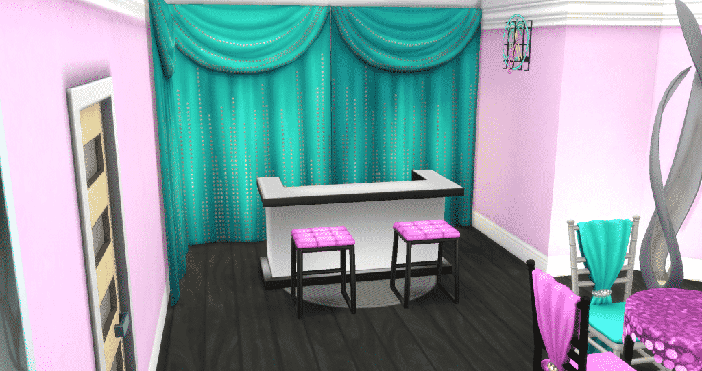 The Sims 4 Room Design - Colorful Ballroom