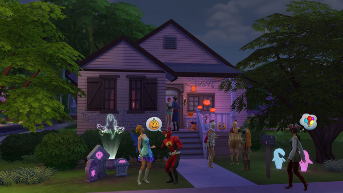 The Sims 4 Blog: How to make a Spooky House for your Spooky Party