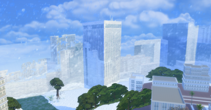 The Sims 4: Winter Mod currently in development!
