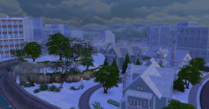 The Sims 4: Winter Mod currently in development!