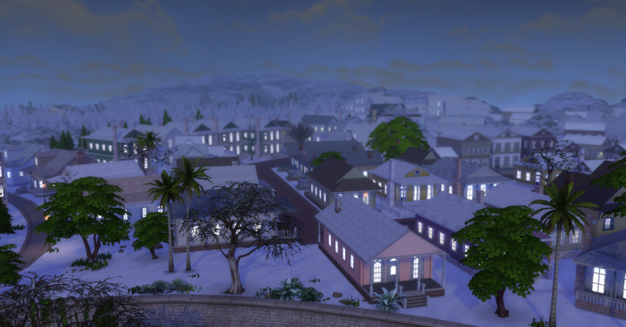 The Sims 4: Winter Mod currently in development!