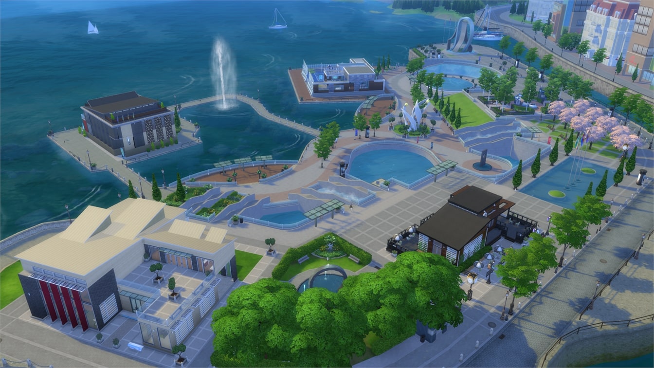 The Sims 4 Get Together: Windenburg Interactive Map