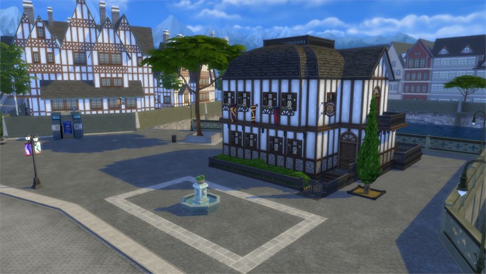 The Sims 4 Get Together: Windenburg Interactive Map