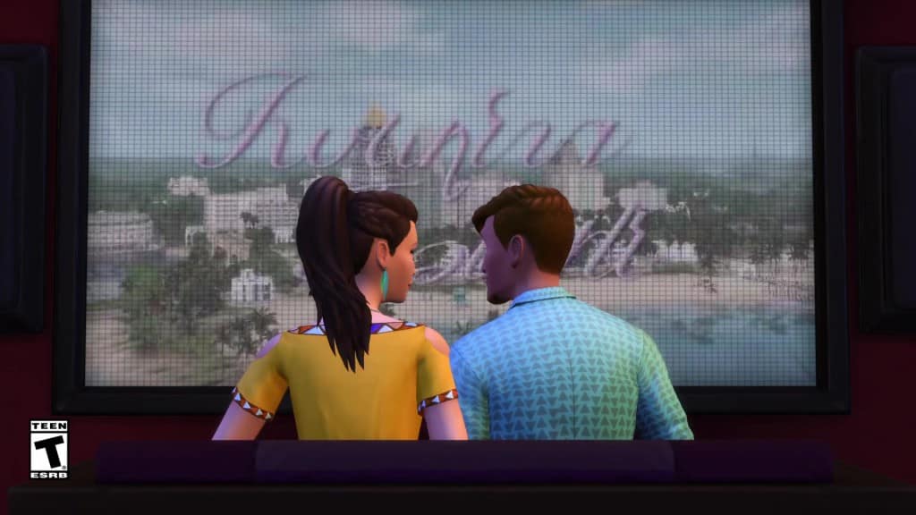 The Sims 4 Movie Hangout Stuff: 61 Screens from the Trailer