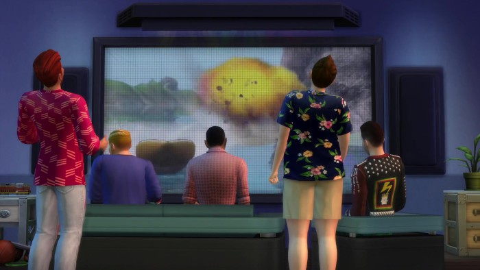 The Sims 4 Movie Hangout Stuff: 61 Screens from the Trailer