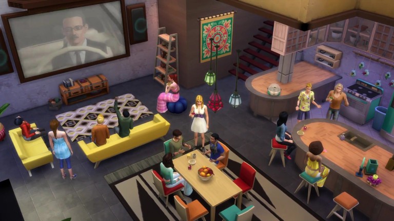 The Sims 4 Movie Hangout Stuff: 61 Screens from the Trailer