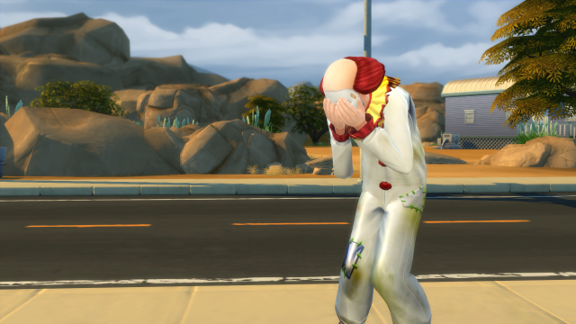 The Sims 4: All About The Tragic Clown