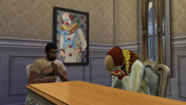 The Sims 4: All About The Tragic Clown