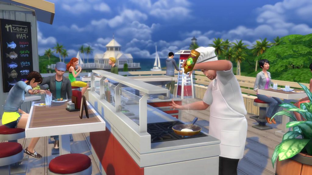 The Sims 4 Dine Out: 140 Screens from the Restaurant Gameplay Trailer