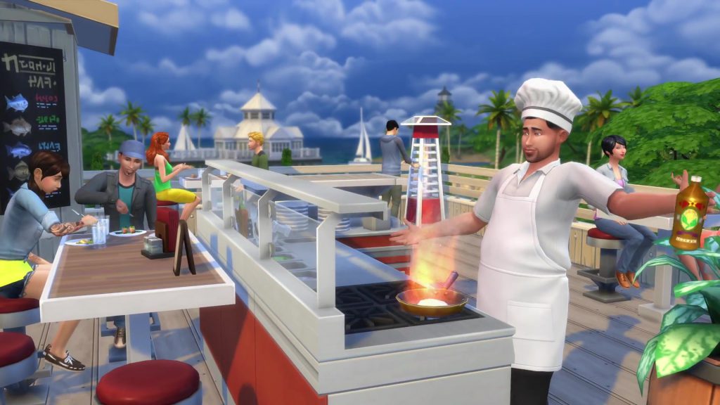The Sims 4 Dine Out: 140 Screens from the Restaurant Gameplay Trailer