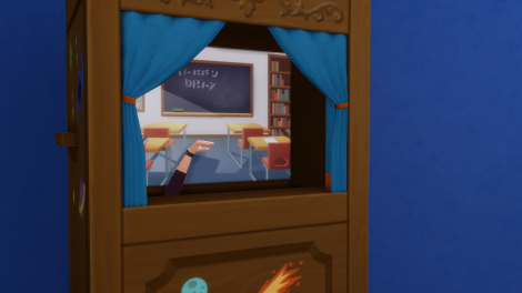 The Sims 4 Kids Room Stuff: The Puppet Theatre