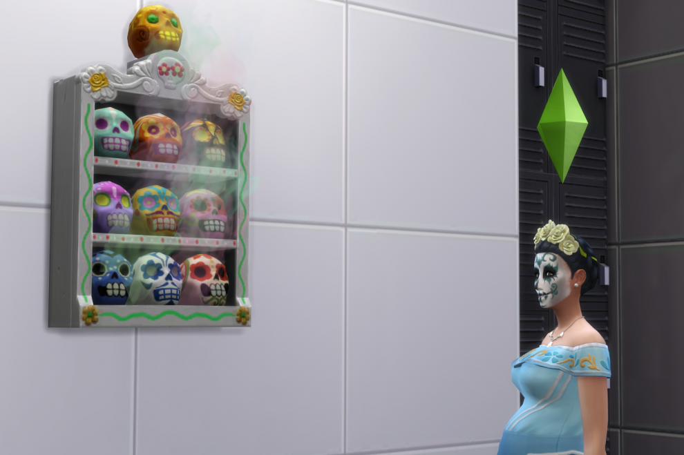 The Sims 4: Day Of The Dead Challenge Tutorial