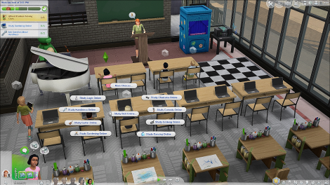 The Sims 4 Go to School Mod Pack Back in Development!