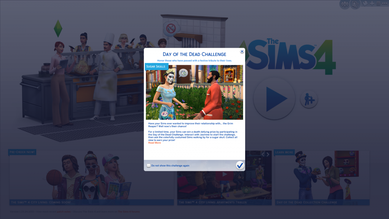 The Sims 4: Day Of The Dead Challenge Tutorial