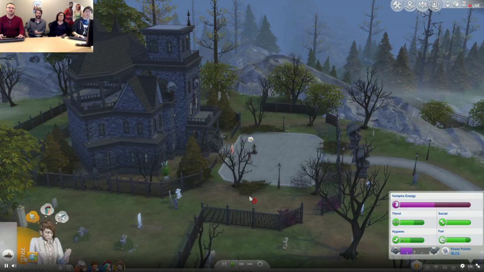 The Sims 4 Vampires: Forgotten Hollow World Screens
