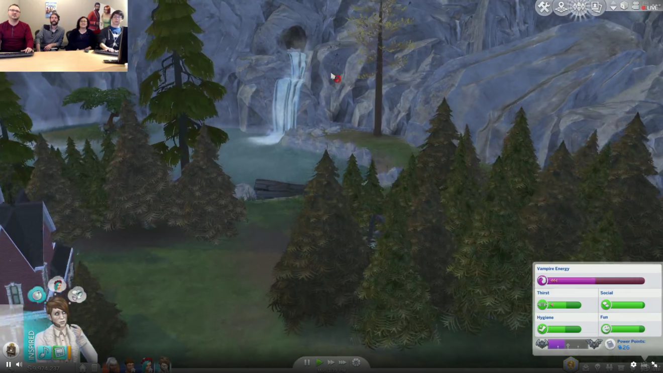 The Sims 4 Vampires: Forgotten Hollow World Screens