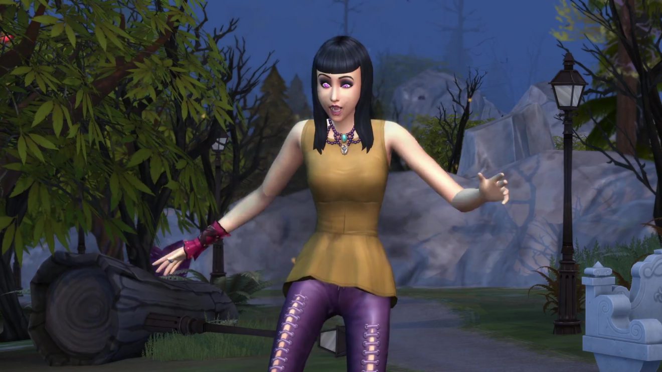 The Sims 4 Vampires Official Vampire Powers Gameplay Trailer 077 - Sims ...