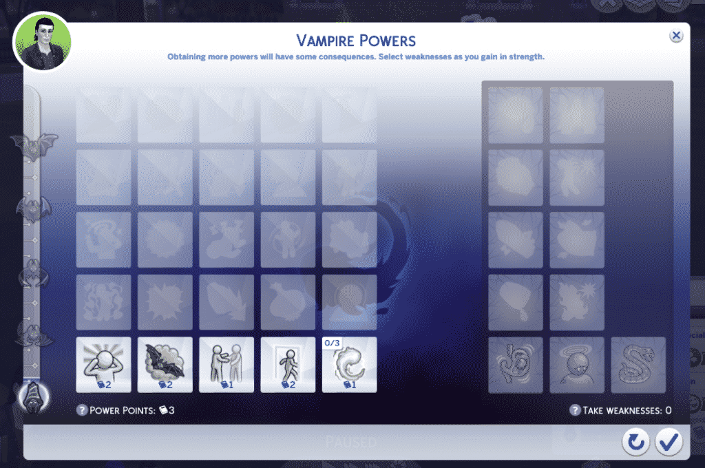 The Sims 4 Vampires: XP, Power Points, Abilities and More!