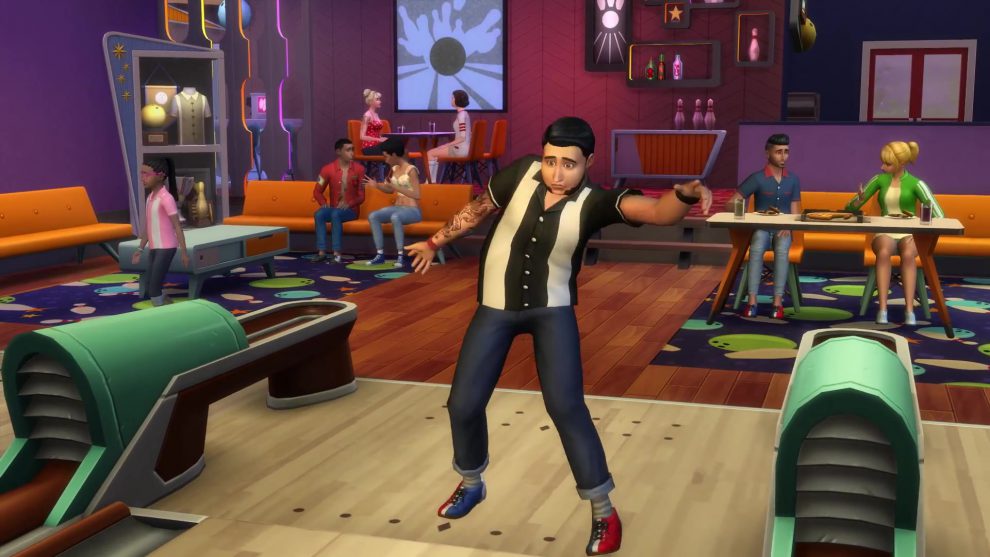 The Sims 4 Bowling Night Stuff Official Trailer 038 - Sims Community