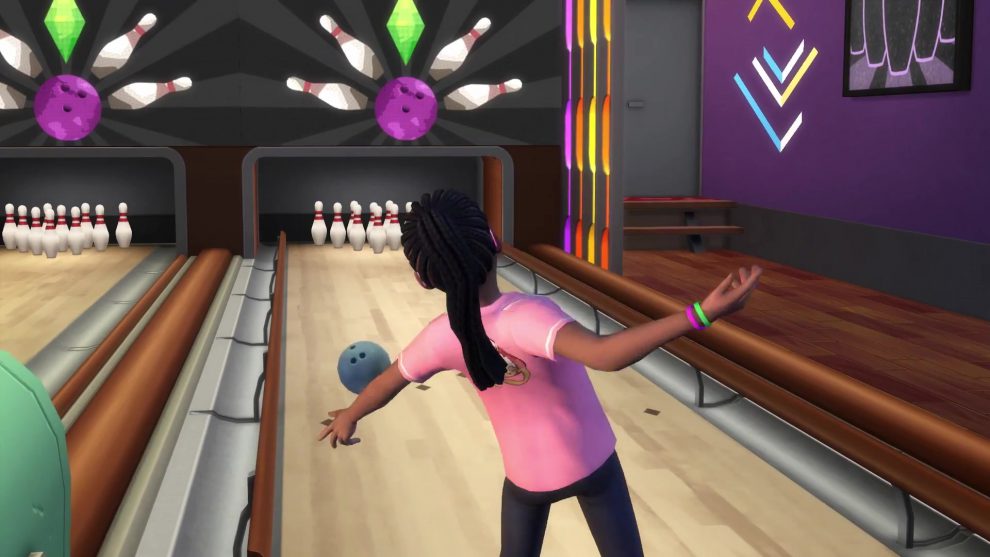 The Sims 4 Bowling Night Stuff Official Trailer 058 - Sims Community