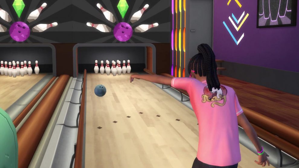The Sims 4 Bowling Night Stuff Official Trailer 059 - Sims Community