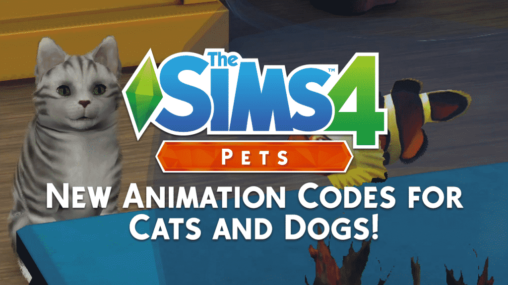 The Sims 4 Cats & Dogs: Official Assets (Logo, Boxart, Render, Screens)