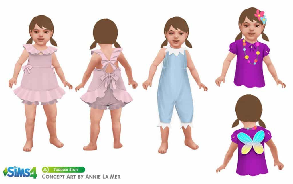 The Sims 4 Toddler Stuff Concept Art by Various Artists