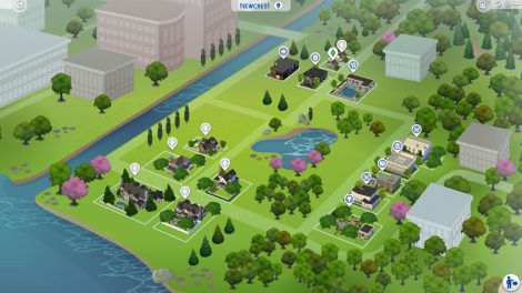 Every world in The Sims 4 remade by lilsimsie
