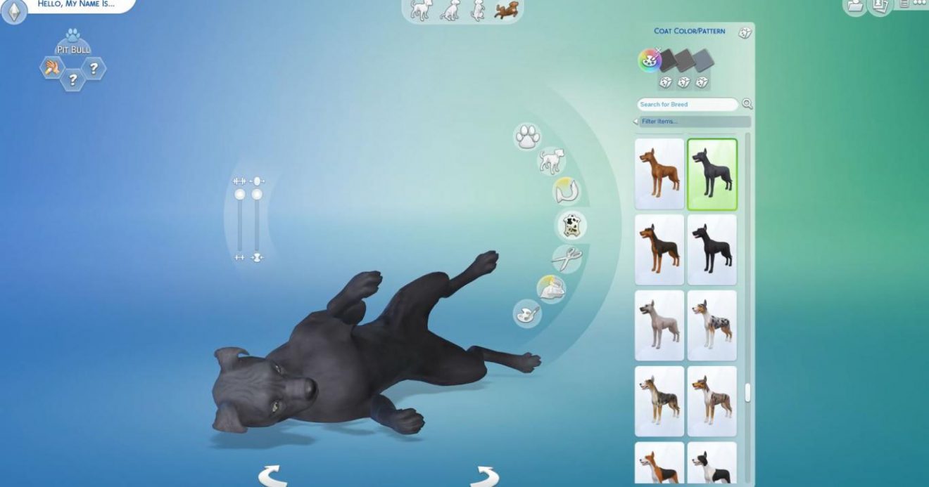 The Sims 4 Cats & Dogs: 45 Create A Pet Screens by Player.one