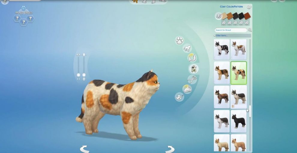 The Sims 4 Cats & Dogs: 45 Create A Pet Screens by Player.one