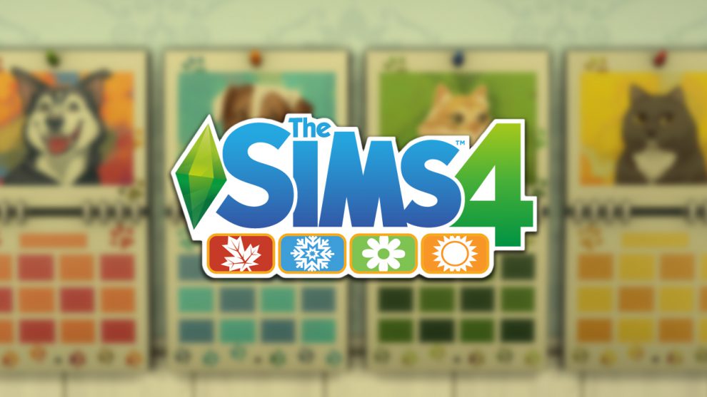 The Sims 4 Cats & Dogs: Official Assets (Logo, Boxart, Render, Screens)