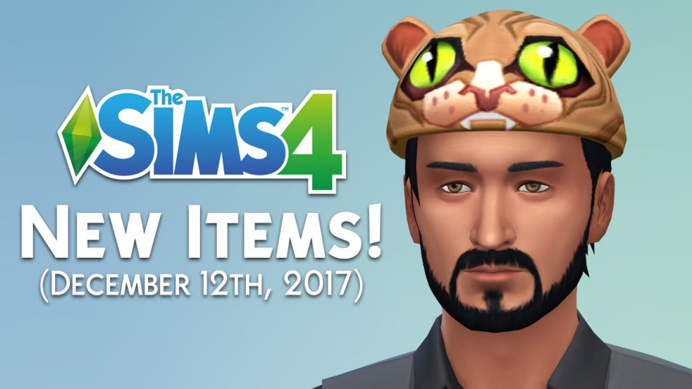 The Sims 4: New Patch Items (December 12th, 2017)