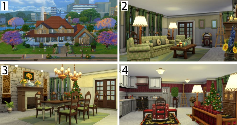 Diary of a Sims 4 Build Contest : Part 4- The Entries