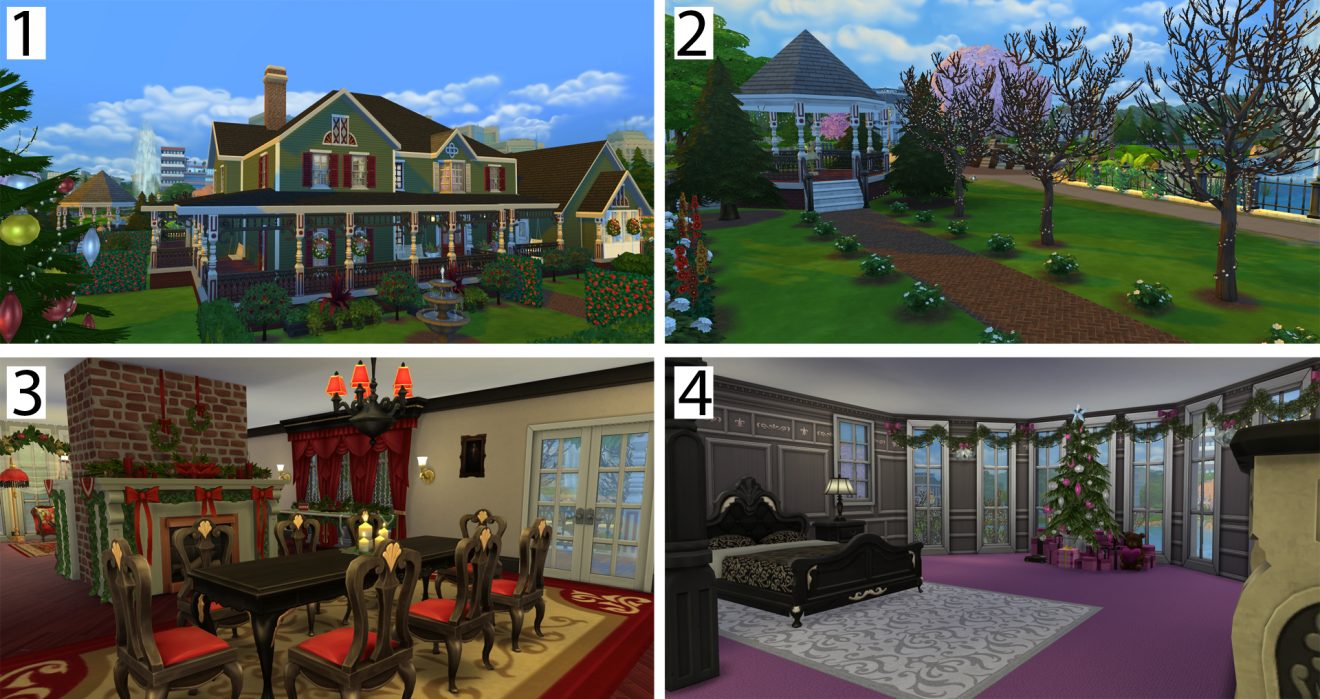 Diary of a Sims 4 Build Contest : Part 4- The Entries