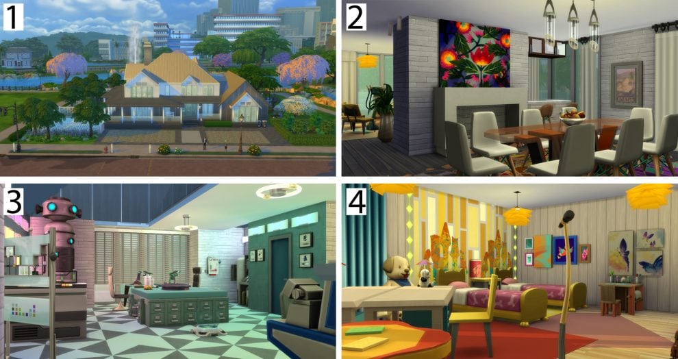 Diary of a Sims 4 Build Contest : Part 4- The Entries